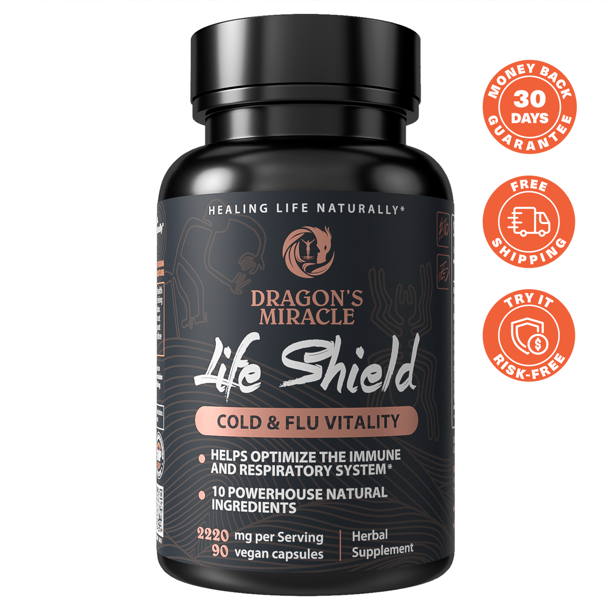Life Shield Cold & Flu Vitality - Life Shield herbal supplements for ...