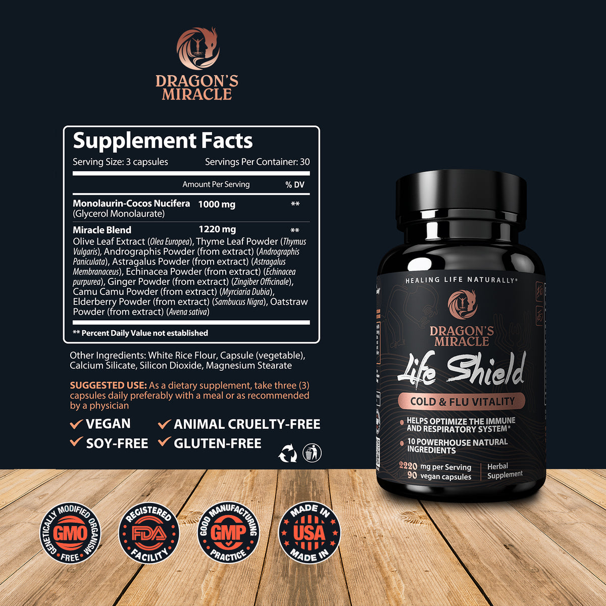 Life Shield Cold & Flu Vitality - Life Shield herbal supplements for ...